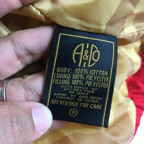 Akoo | Jackets & Coats | Rare Akoo Mfg Brand Ahc Red Yellow Camouflage ...